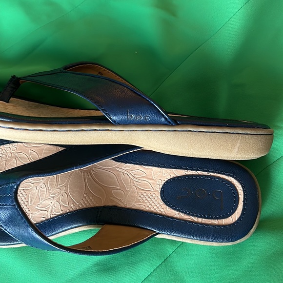 BOC Born | Shoes | Boc Born Concept Navy Thong Flip Flops Womens ...